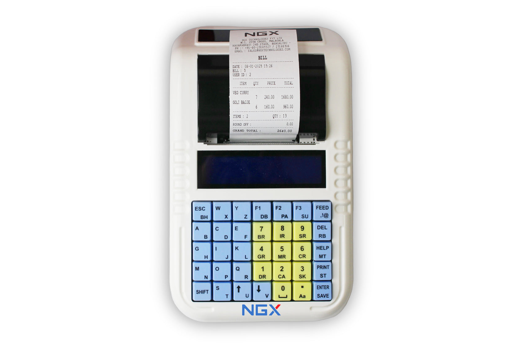 Billing Machines | Bluetooth Thermal Printers | POS | NGX Technologies